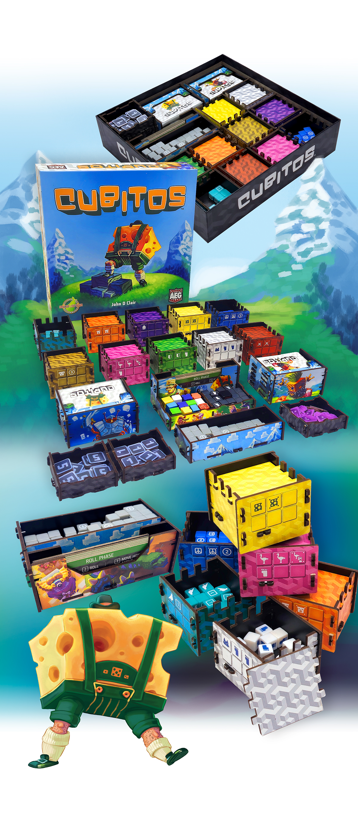 Licensed Inserts for Alderac Entertainment Group Games by e-Raptor - Gamefound