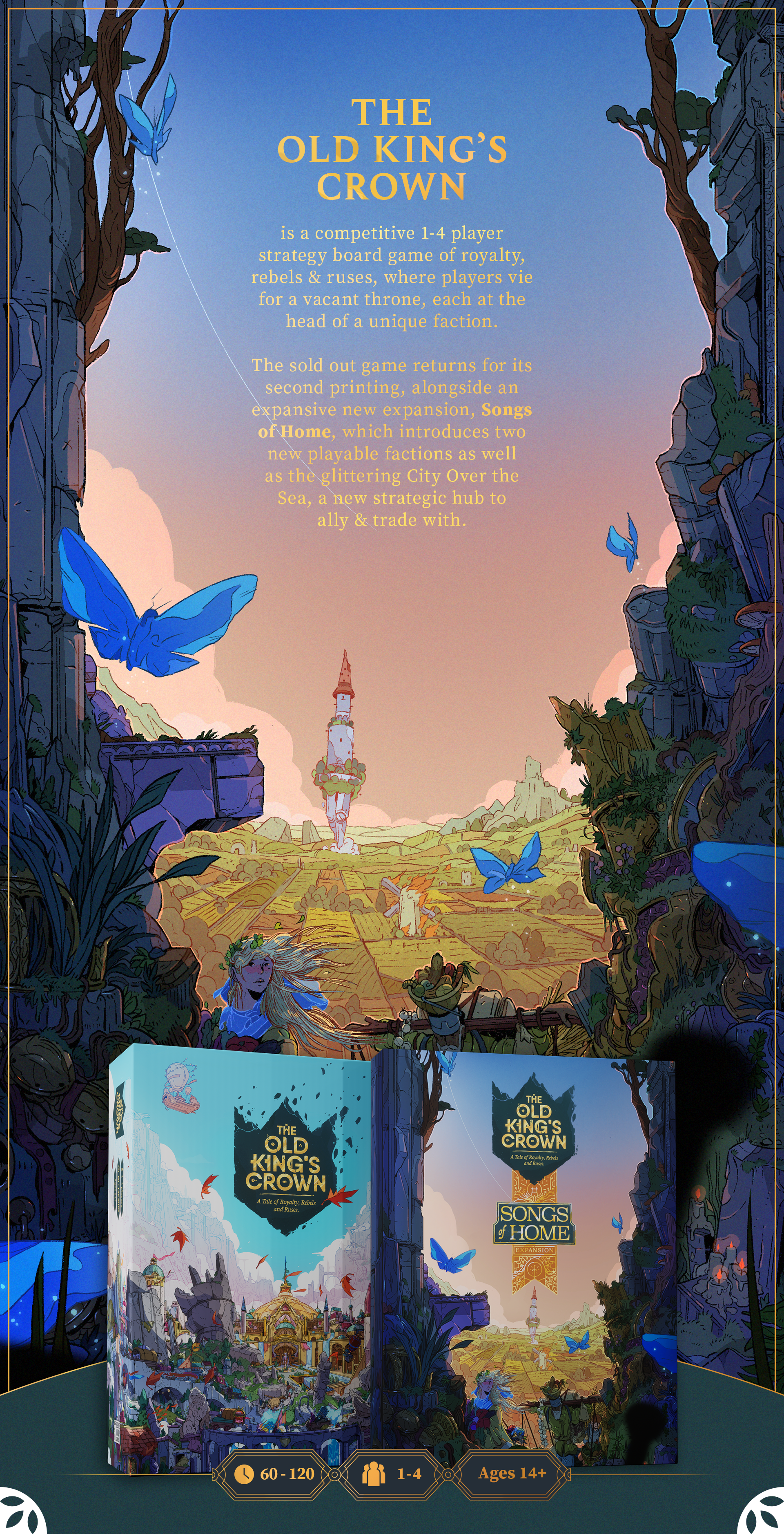The Old King's Crown Second Printing & New Songs of Home Expansion by ...