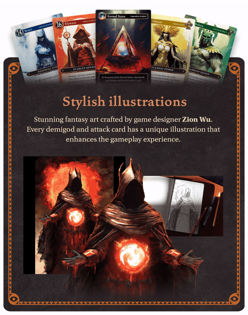 Age of EON Battle Card Game by Giza Games - Gamefound