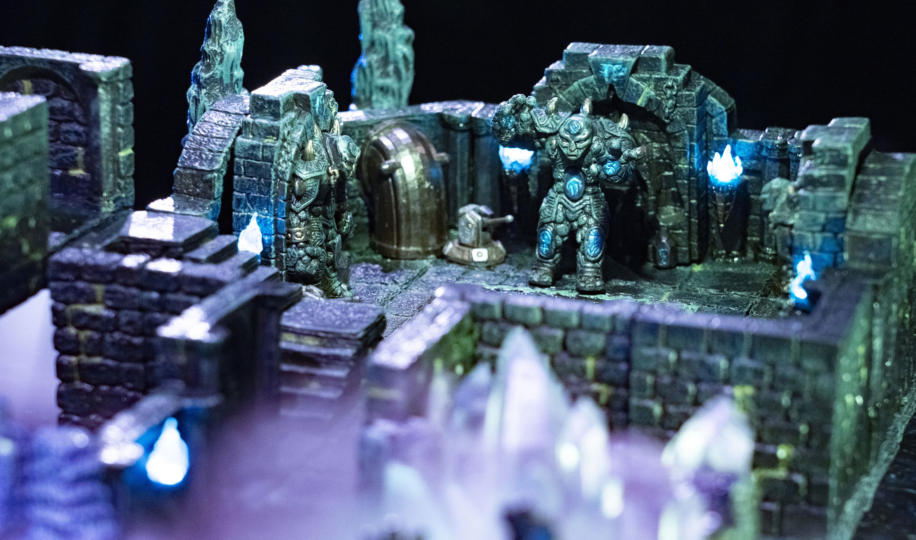 Dungeons Reforged - Hand Painted Modular Terrain by Dwarven Forge - Day 17 - More Sinister ...