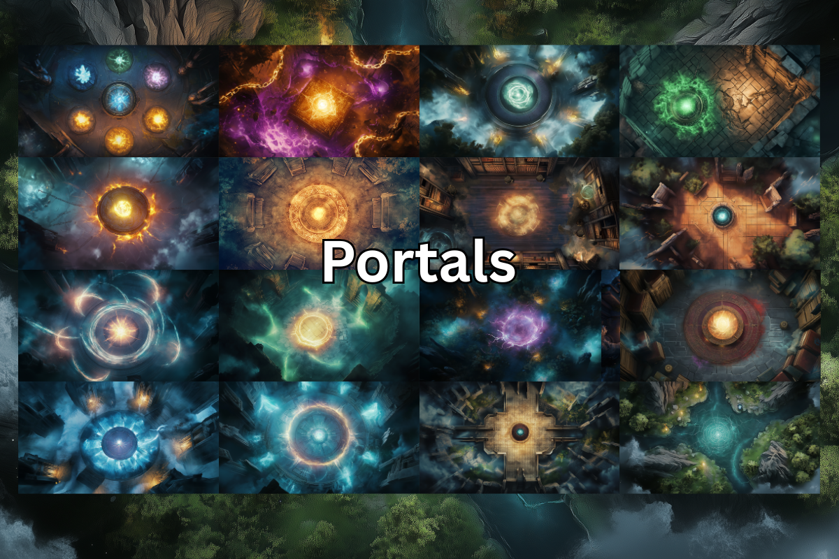 1200 Fantasy Battle Maps: Biomes, Cities, and Dungeons for TTRPGs by ...