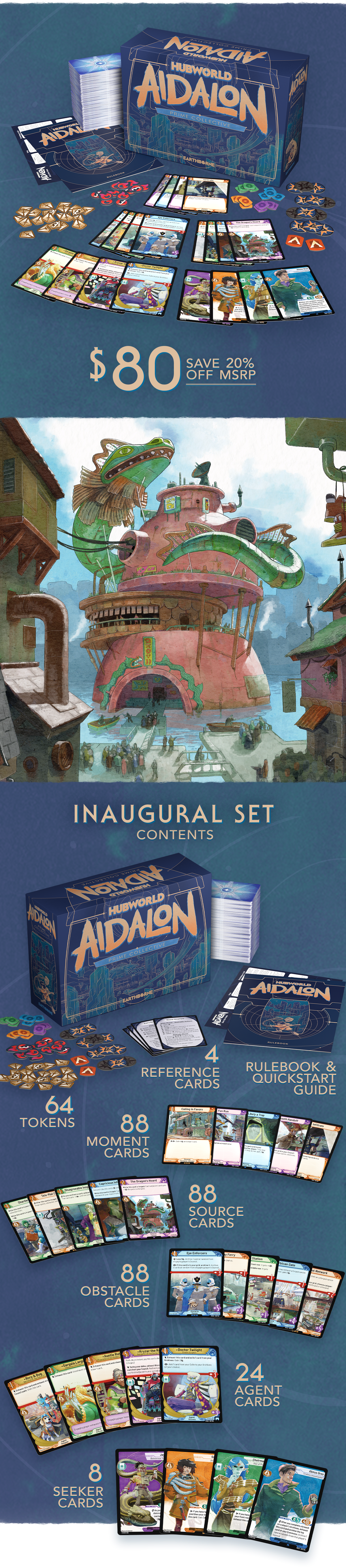 Hubworld: Aidalon by Earthborne Games - Gamefound