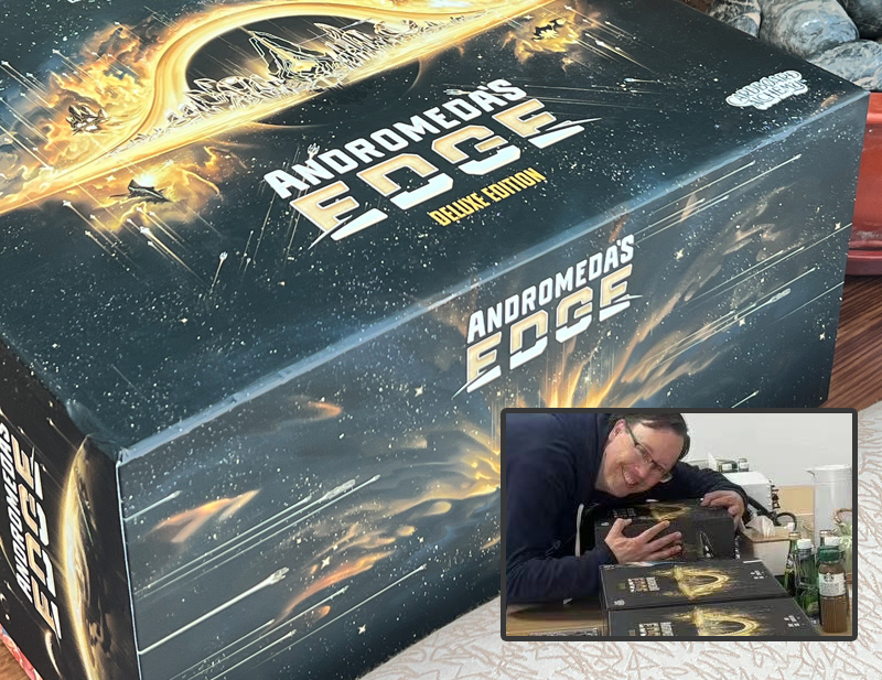 Andromeda's Edge by Cardboard Alchemy - The Making of Andromeda's Edge ...