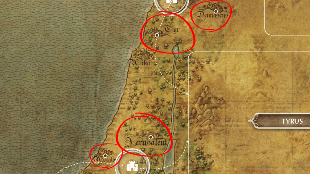 Core Concept: Lords of Heaven’s immersive map | Lords of Heaven