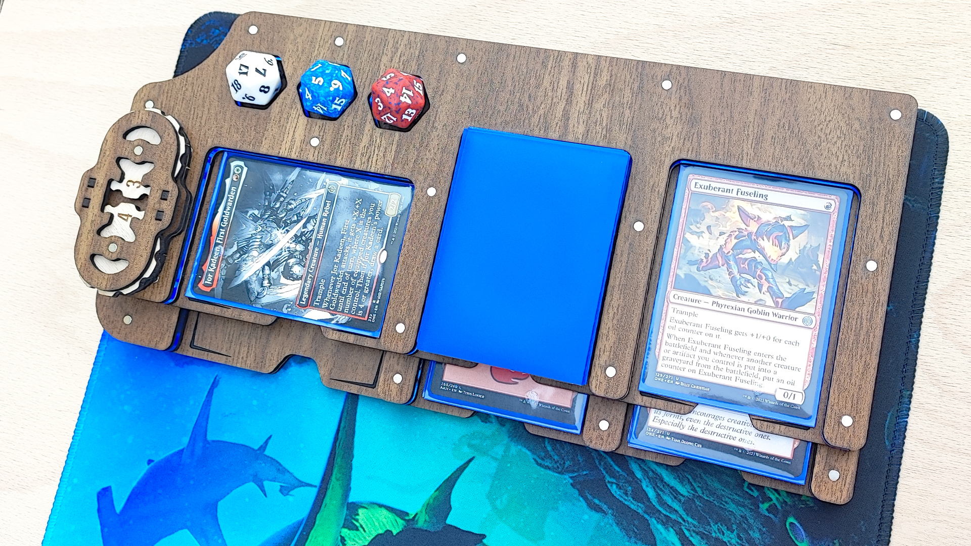 MTG deck tray by SPEARHEAD CRAFTS - Gamefound