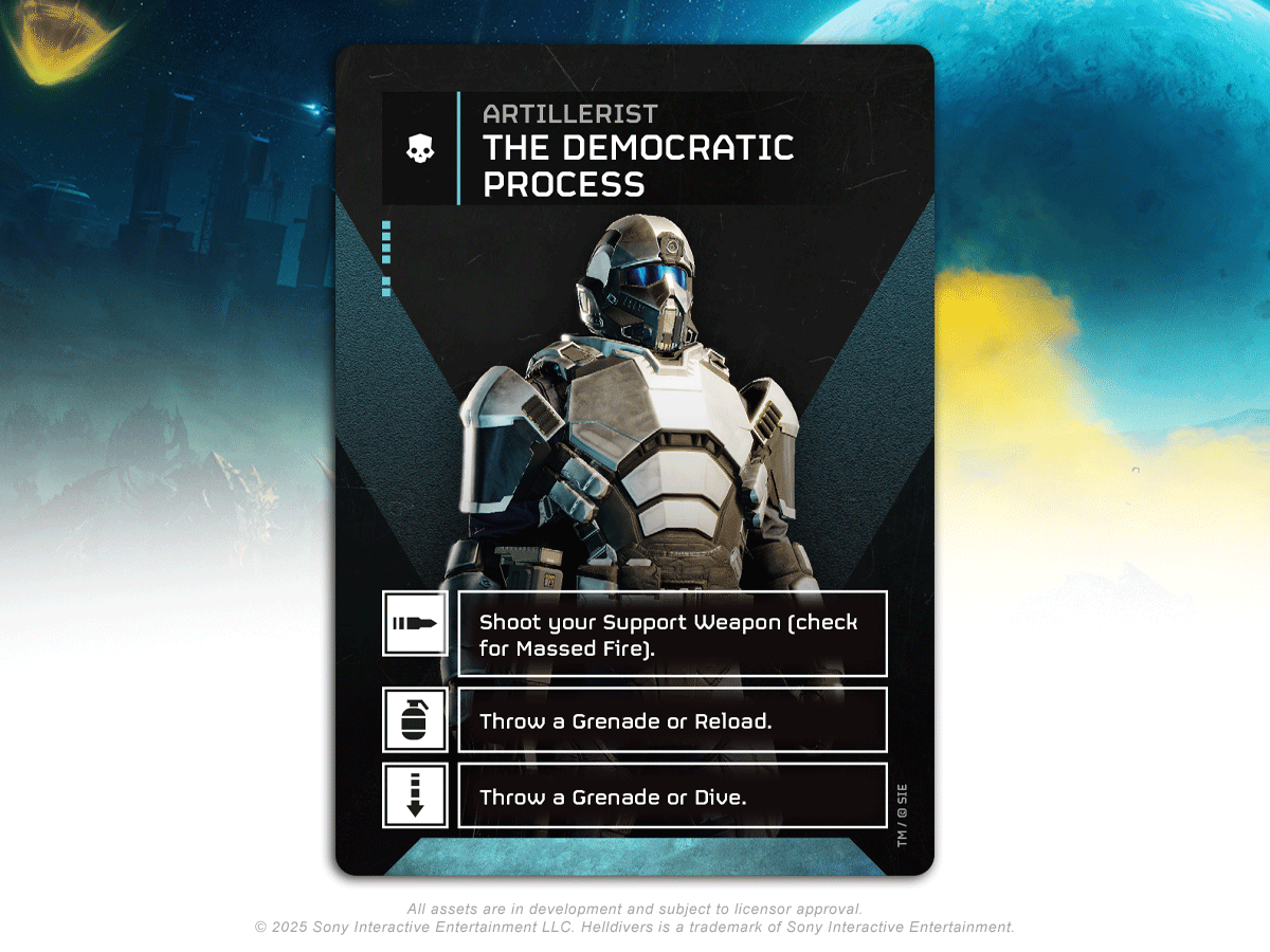 HELLDIVERS 2: The Board Game by Steamforged Games - New Helldiver Unlocked! The Artillerist ...