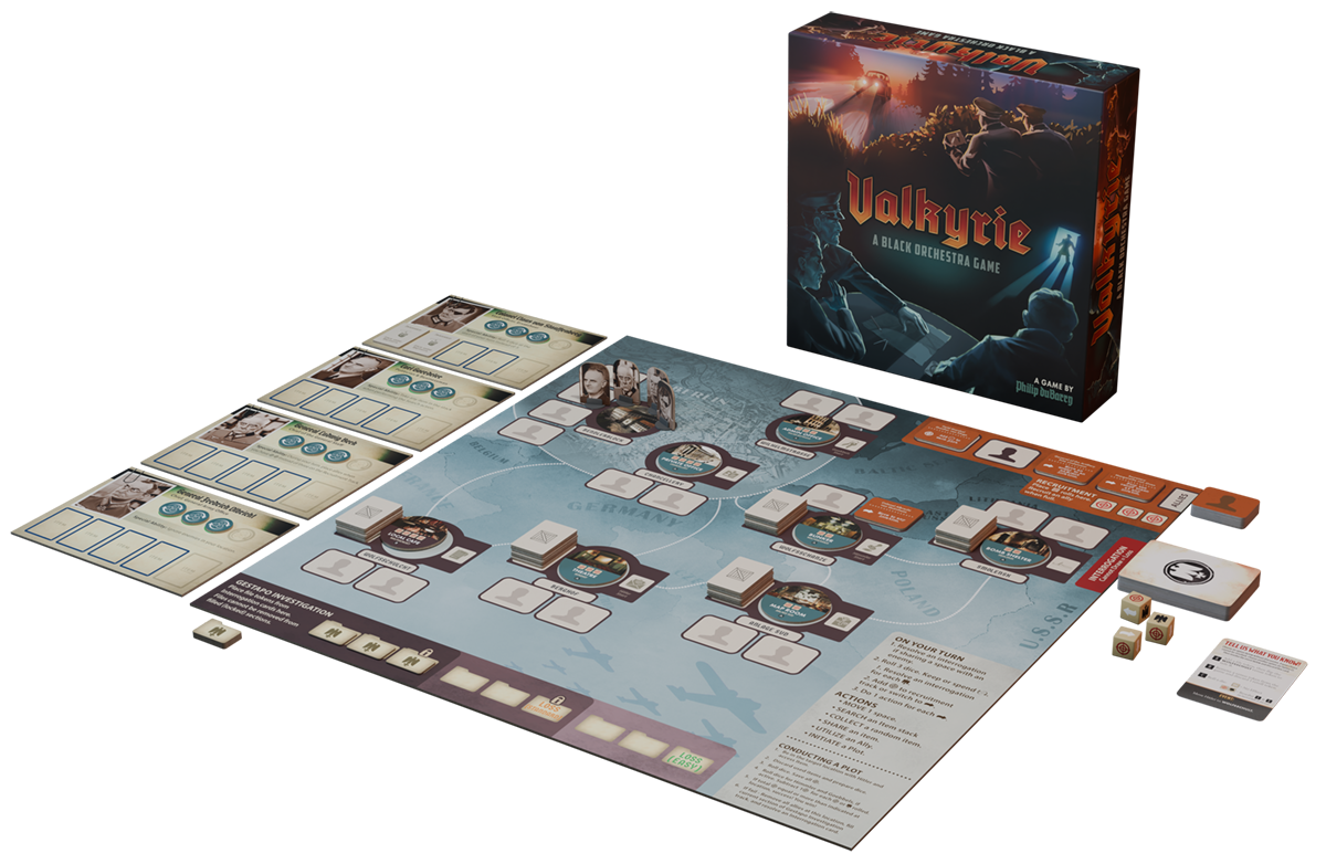 Black Orchestra: Resistance Expansion, and Valkyrie Stand-Alone Game by ...