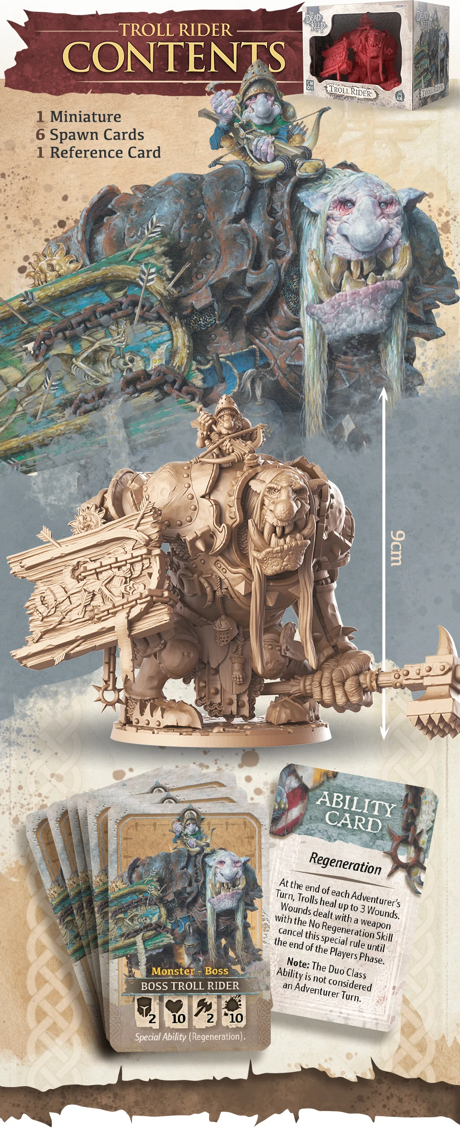 The Dead Keep by CMON - Gamefound