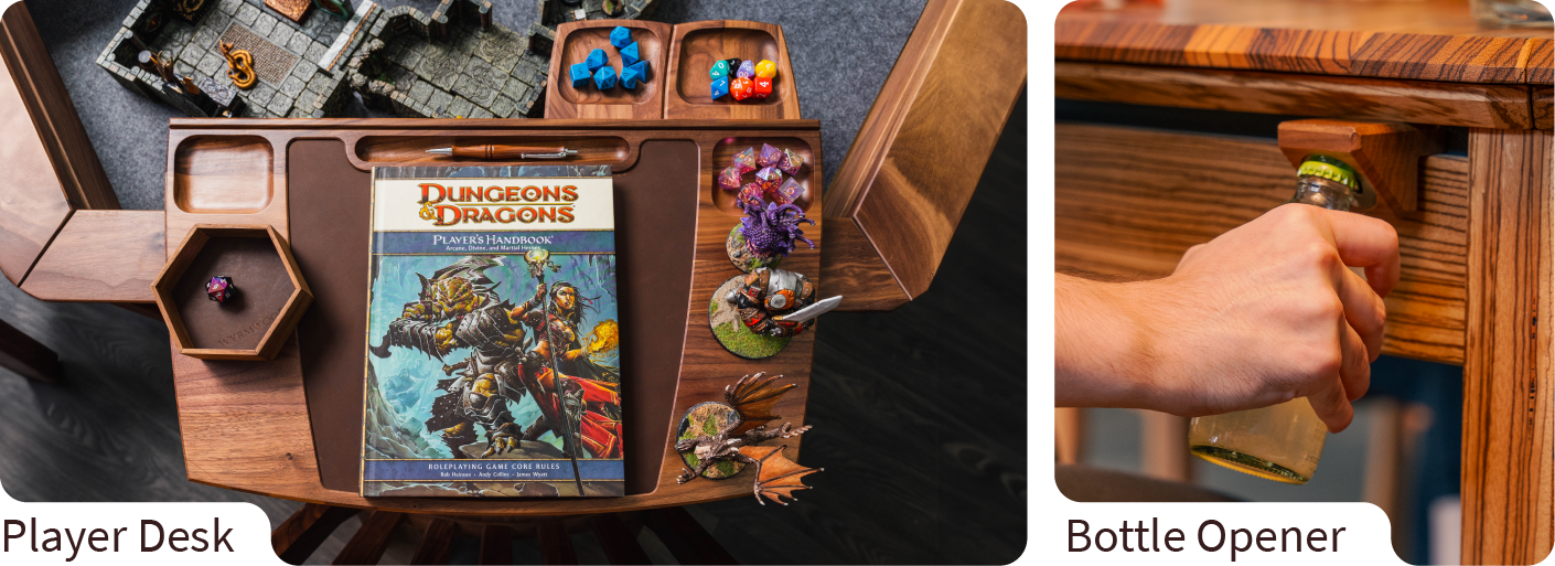 The Modular Gaming Table: New Year Deals for 2025 by Wyrmwood - Gamefound