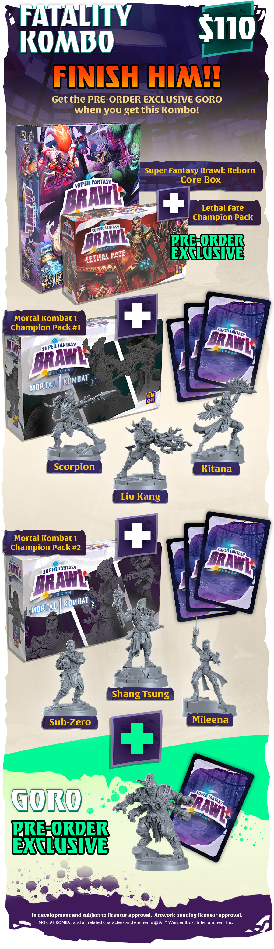 Super Fantasy Brawl: Reborn by CMON - Gamefound