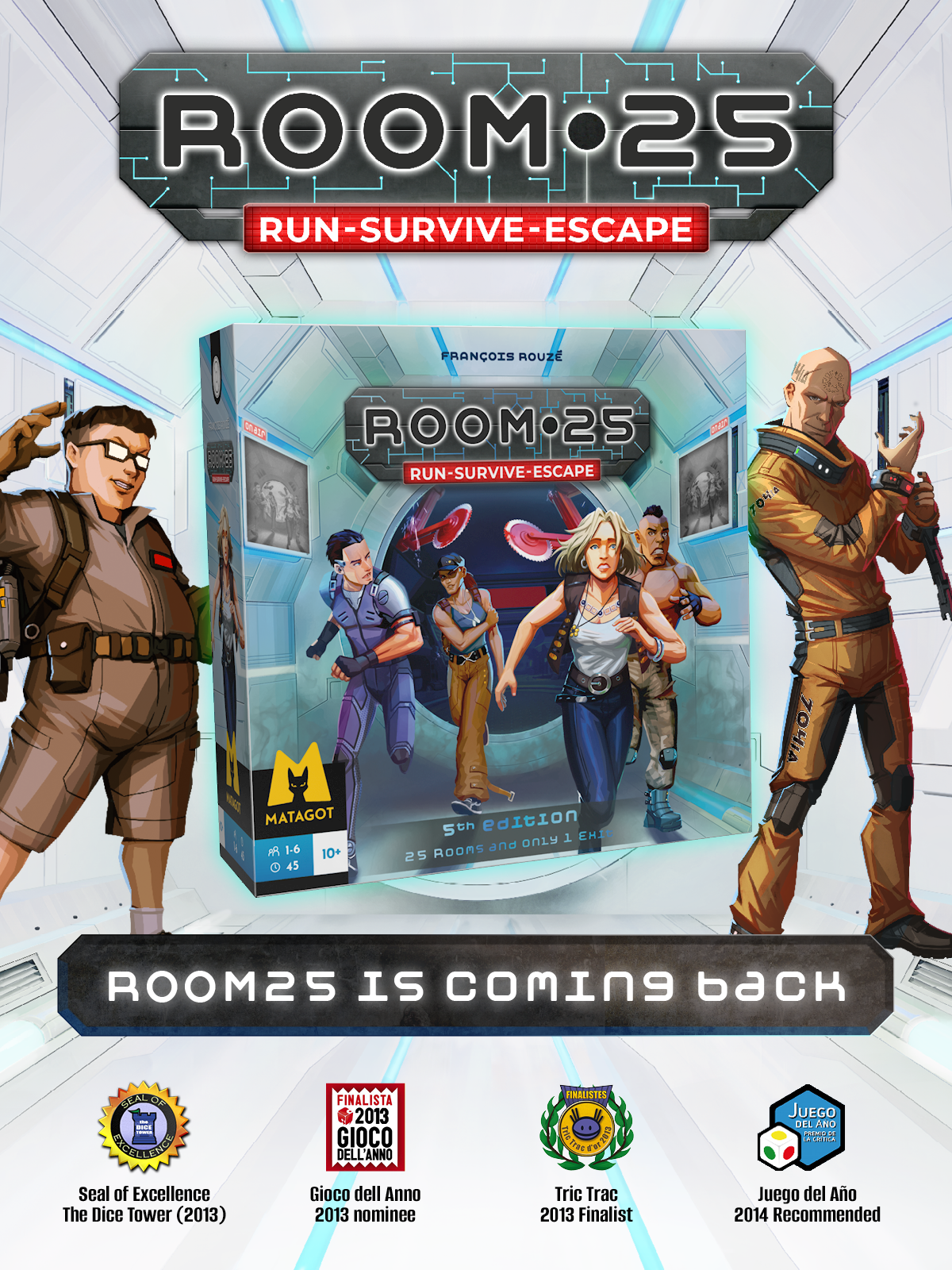 Room 25 : 5th edition by Matagot - Gamefound