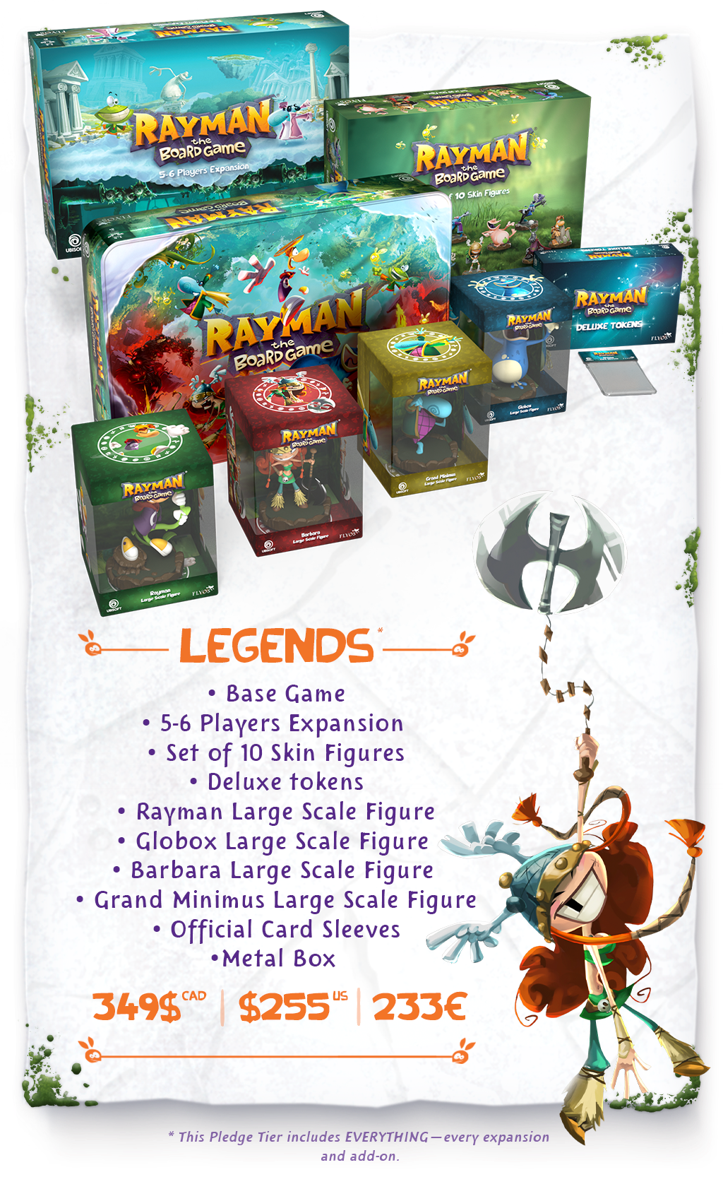 Rayman The Board Game by FLYOS - Gamefound