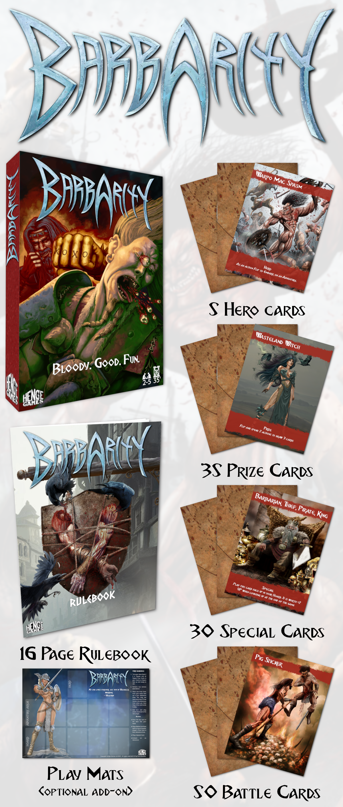 Barbarity by Henge Games Ltd - Gamefound
