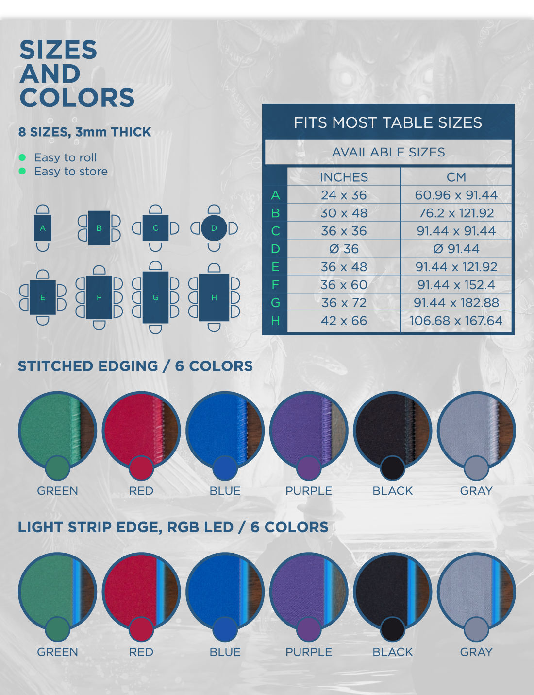 Custom Bags and Playmats for Board Games by Crafting Kingdoms - Gamefound