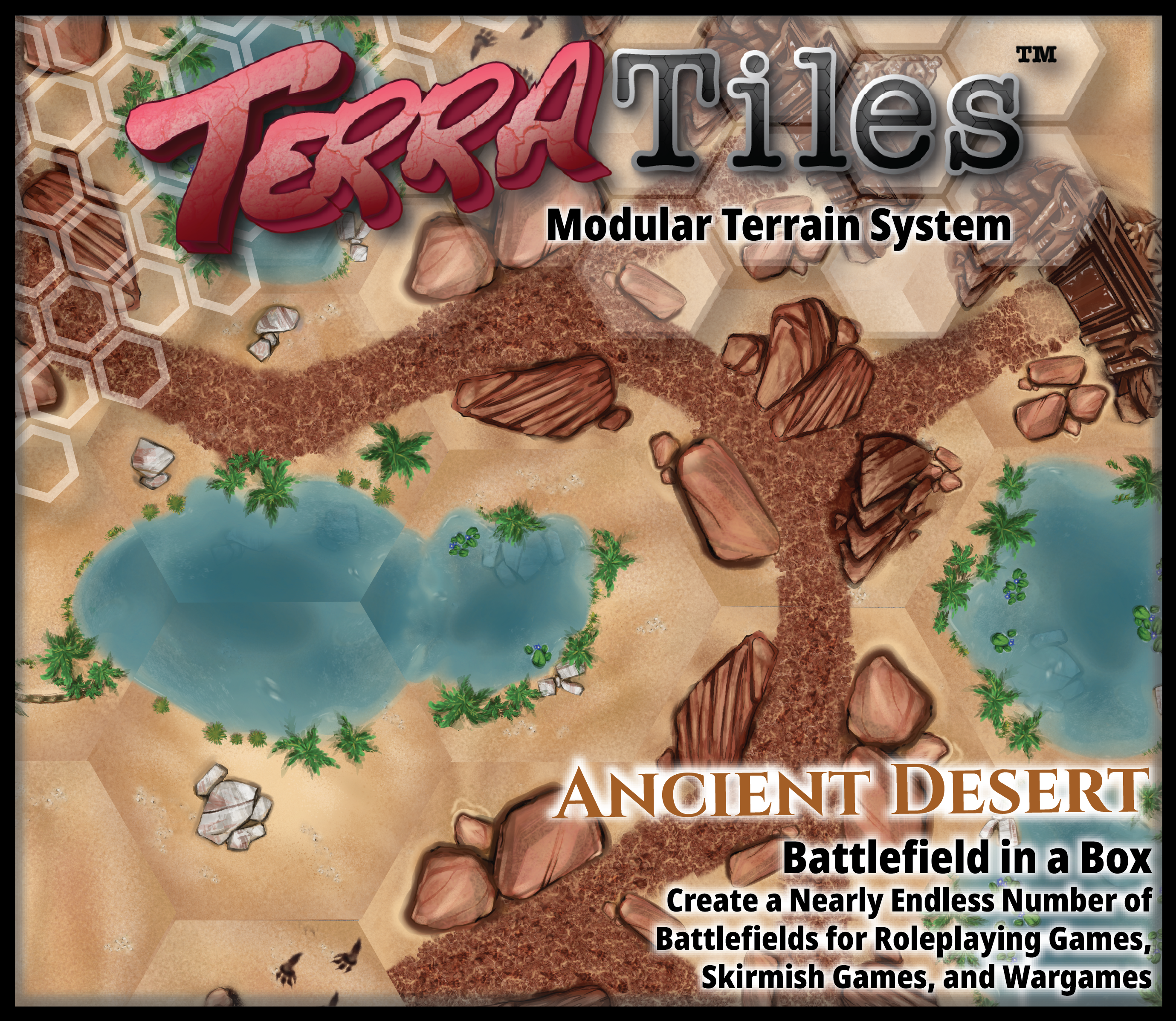 TerraTiles: Hexagon Terrain Tiles for RPGs and Wargames by Ravenkeep ...