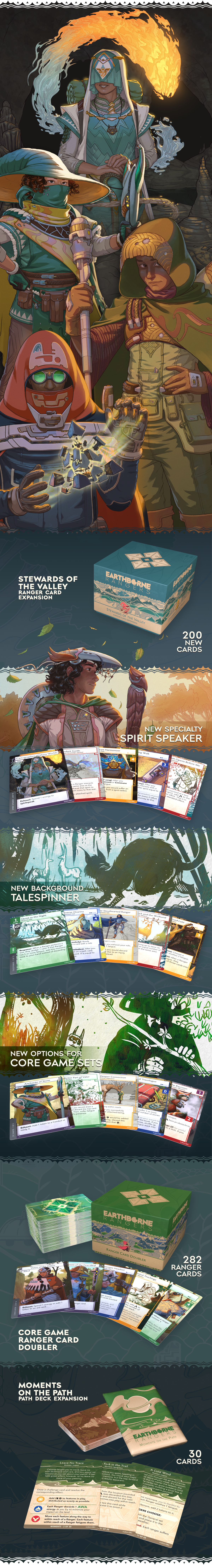 Earthborne Rangers Second Printing (plus expansions) by Earthborne ...