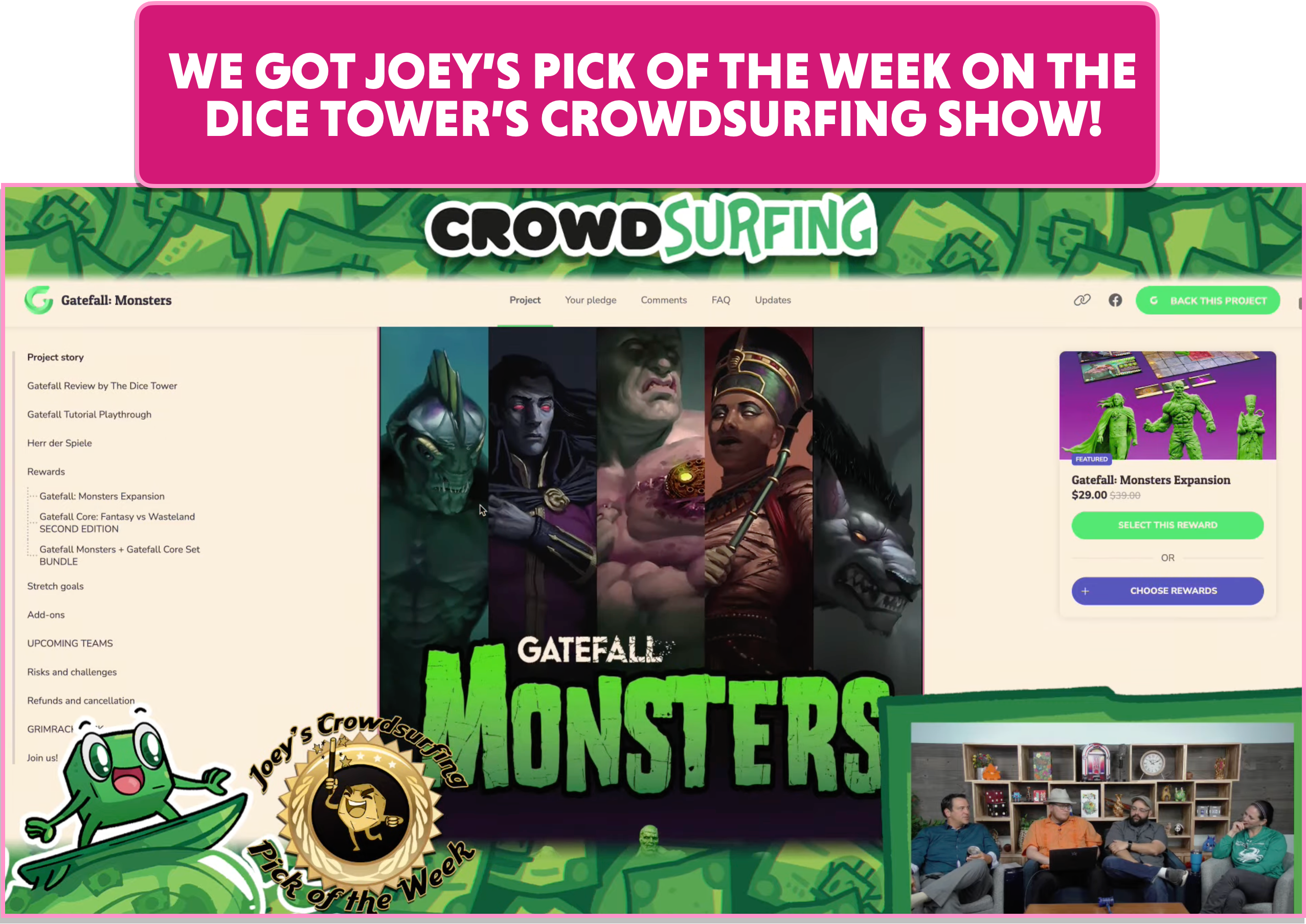 Gatefall: Monsters by Grim Rabbit Games - Gamefound