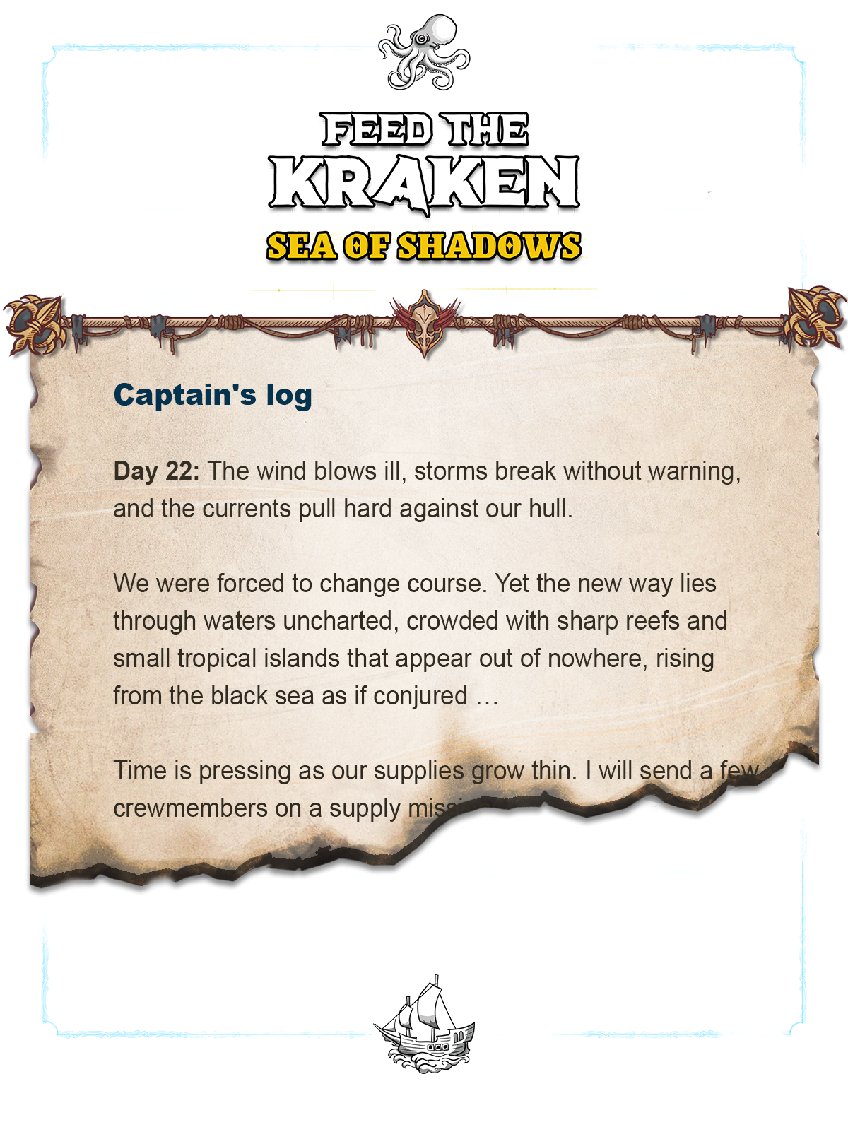 Feed the Kraken: Sea of Shadows by Funtails GmbH - Gamefound