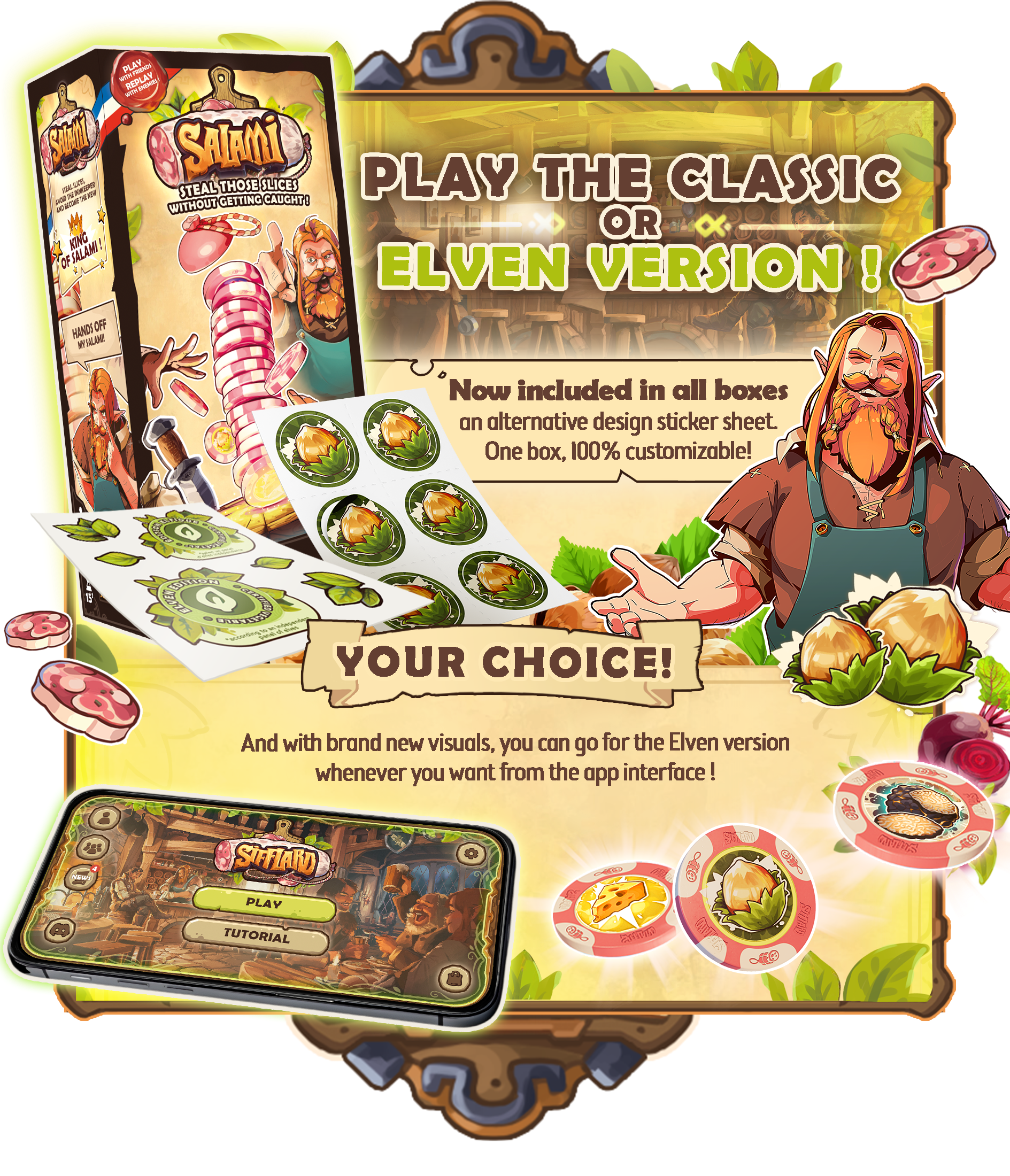 Salami by Arkada Studio - Gamefound