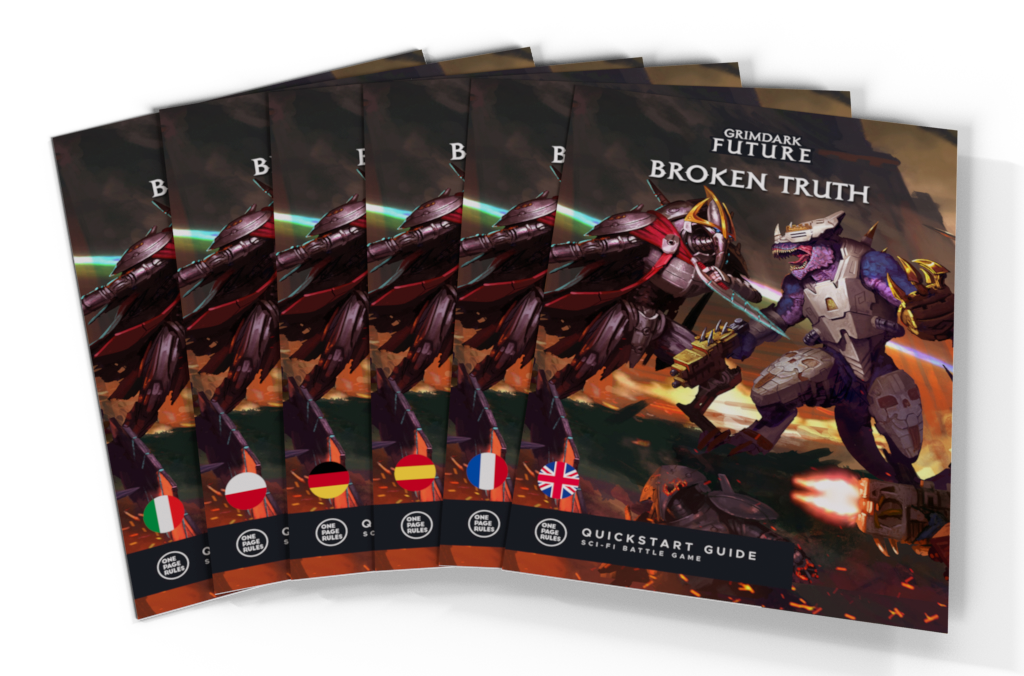 Grimdark Future: Broken Truth | 2-Player Battle Box by One Page Rules - Broken Truth will be ...