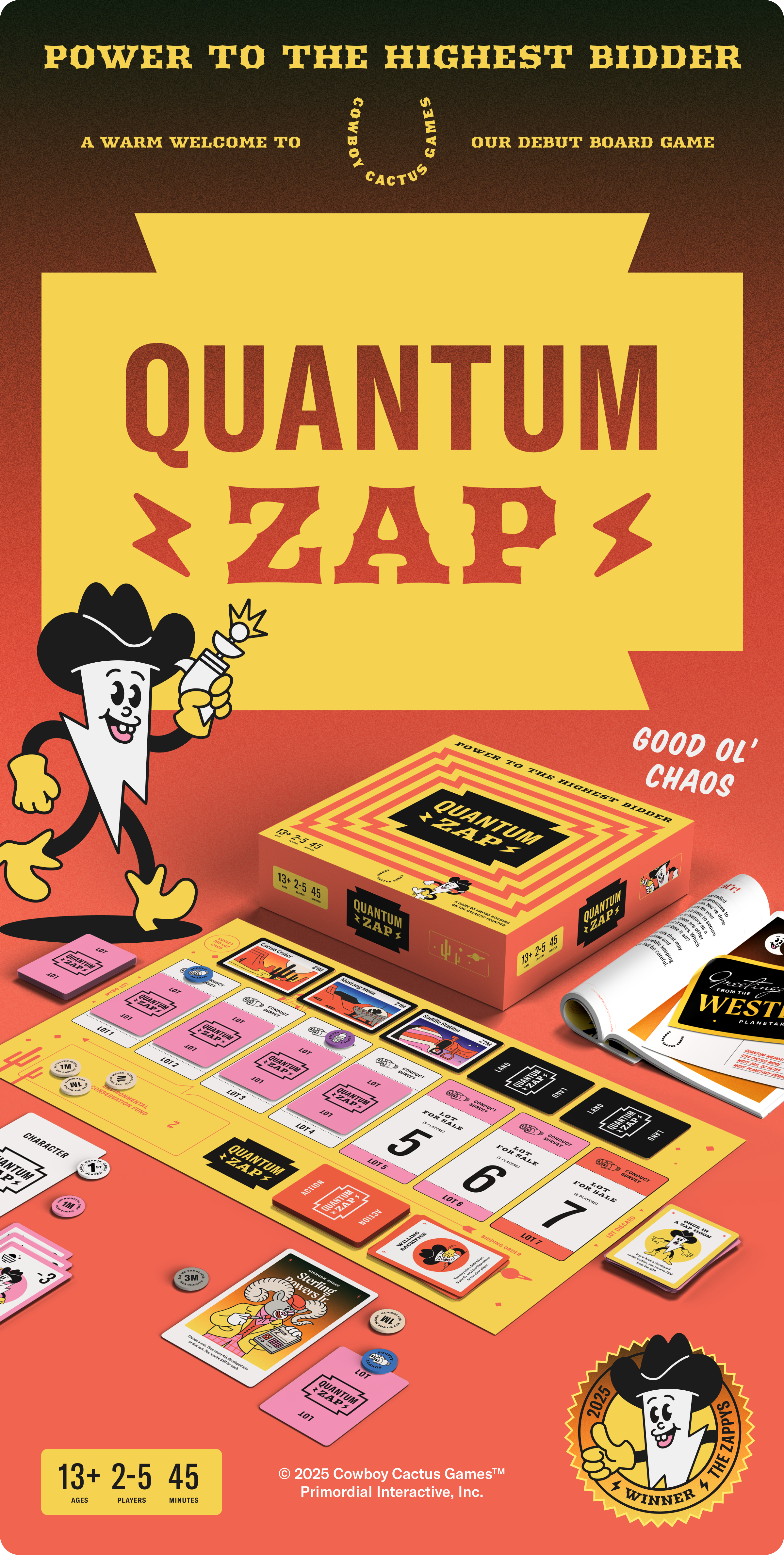 QuantumZap by CowboyCactusGames - Gamefound