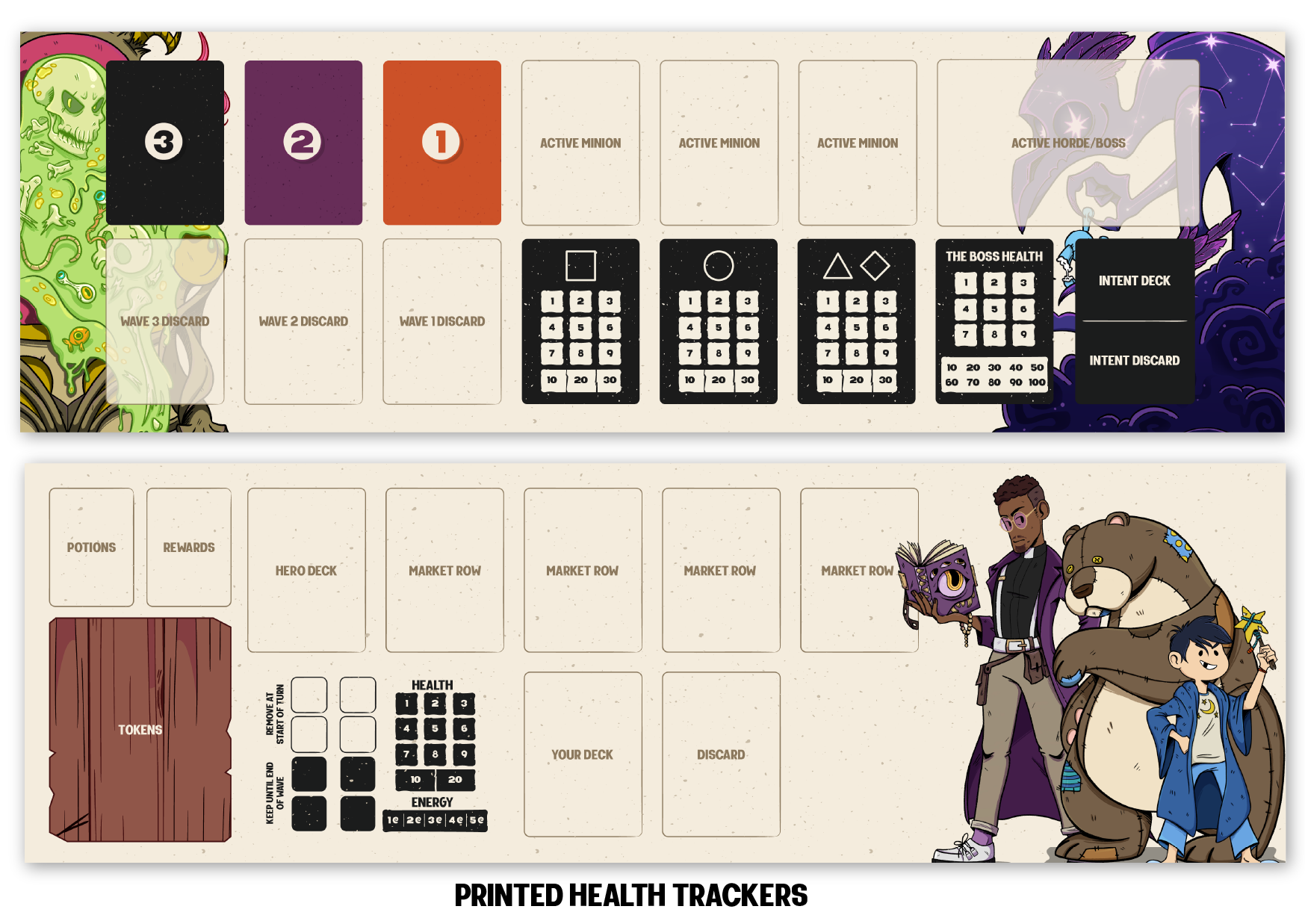 Small Time Heroes Reprint and Expansion [Solo Game of the Month] by ...
