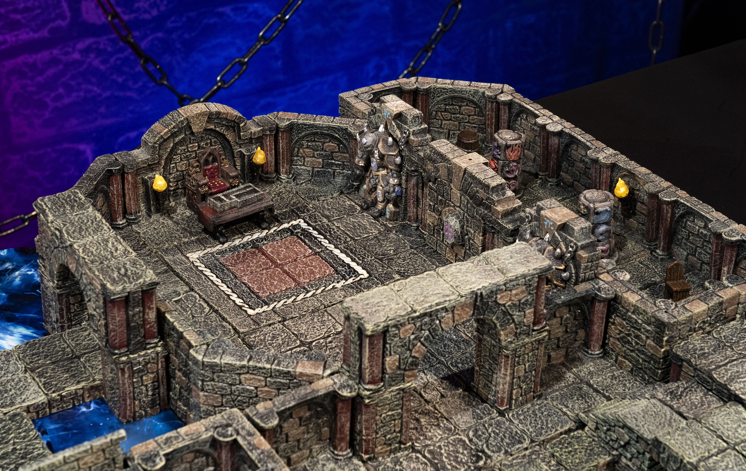 Dungeons Reforged - Hand Painted Modular Terrain by Dwarven Forge - Day 21 - The Stronghold of ...