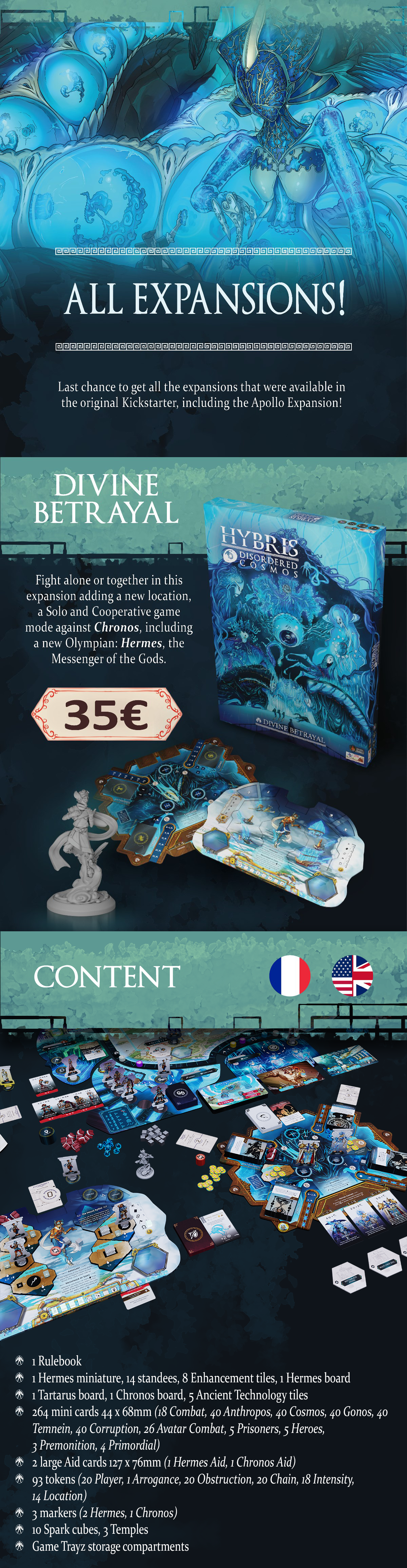 Hybris Disordered Cosmos: Rivalry by Aurora Game Studio - Gamefound