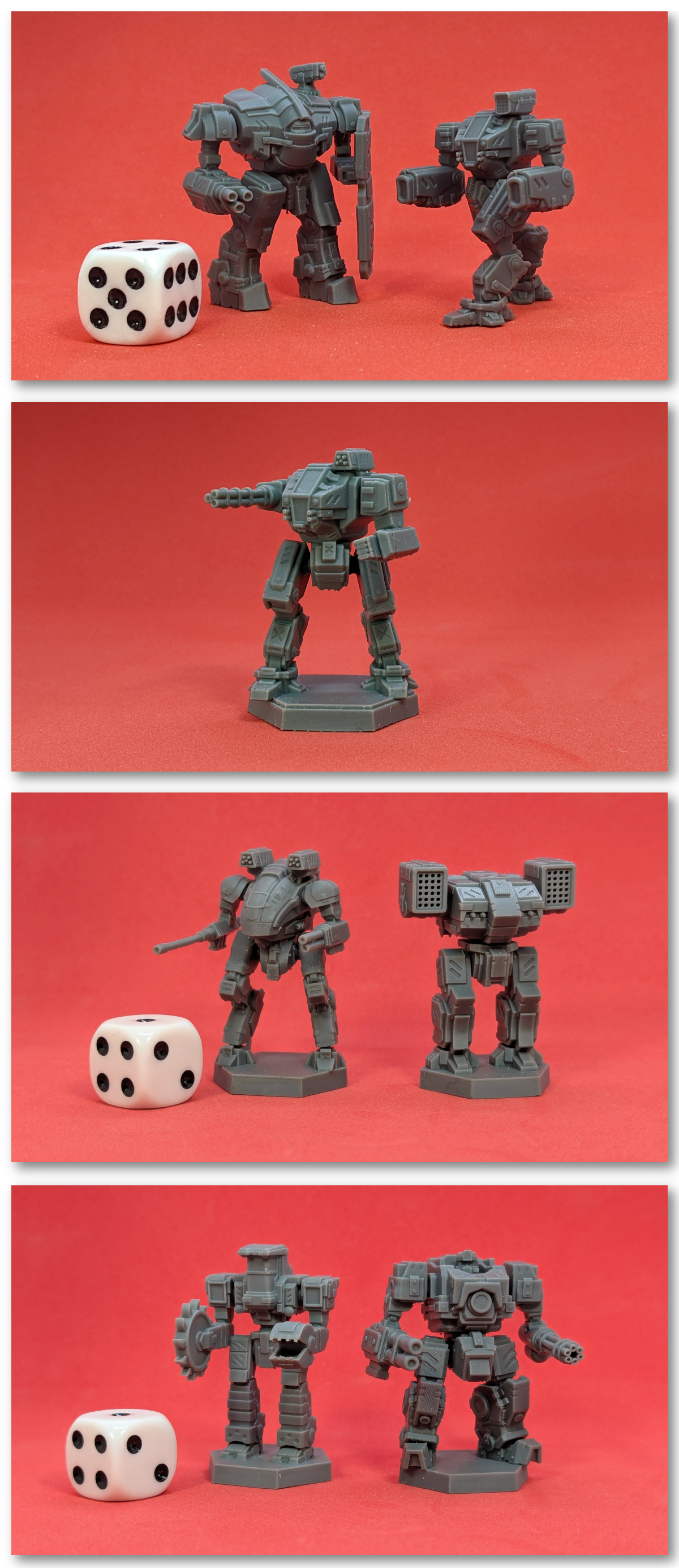 Mythic Mechs: Custom Mech Miniatures by Mythic Mechs - Gamefound