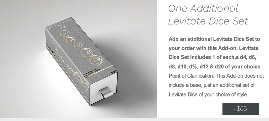Make Your Own LEVITATING DICE Kits by Conflict Games - Gamefound