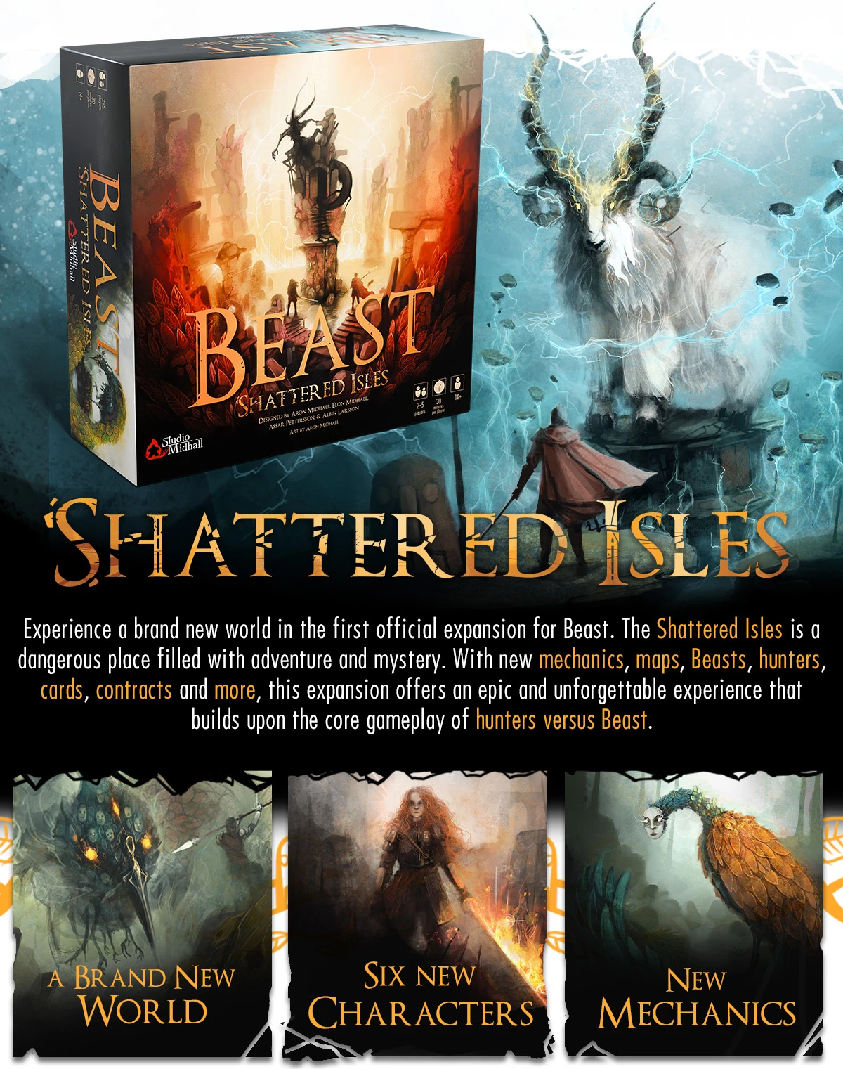Beast - Shattered Isles by Studio Midhall - Gamefound