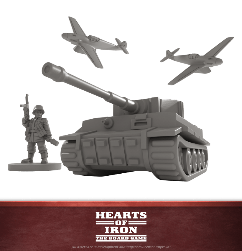 Hearts of Iron: The Board Game by Steamforged Games - Command, Combat ...