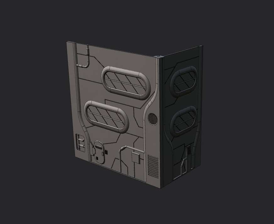 WTC Foldable Sci-Fi Terrain Set by FRTO - Gamefound