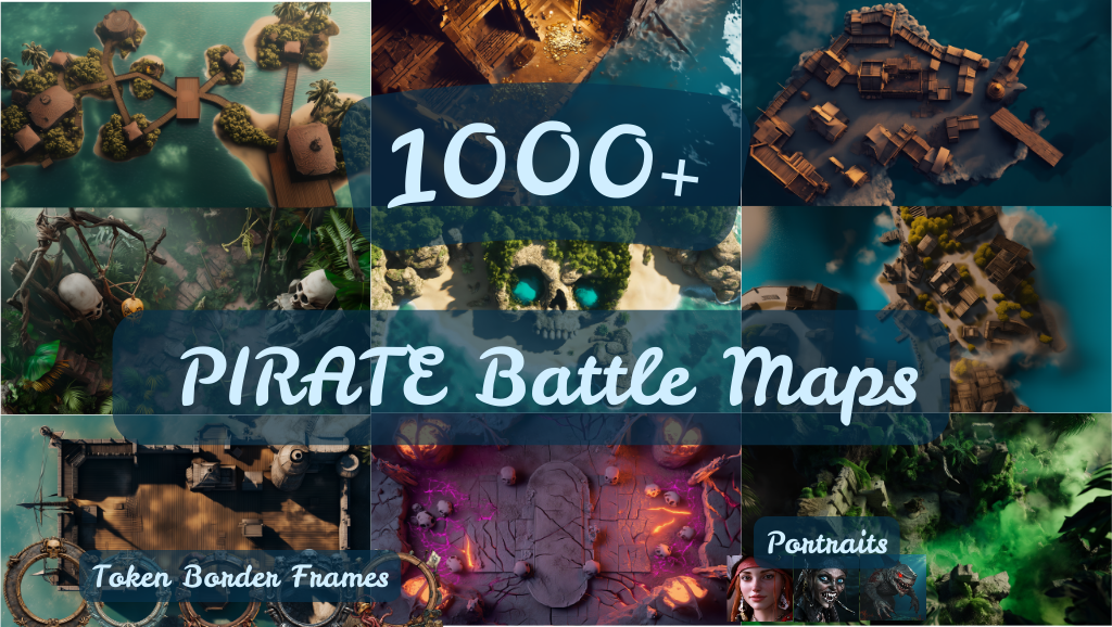 Digital Battle Maps , 9,700 RPG Battlemaps, Tabletop & VTT Maps for ...