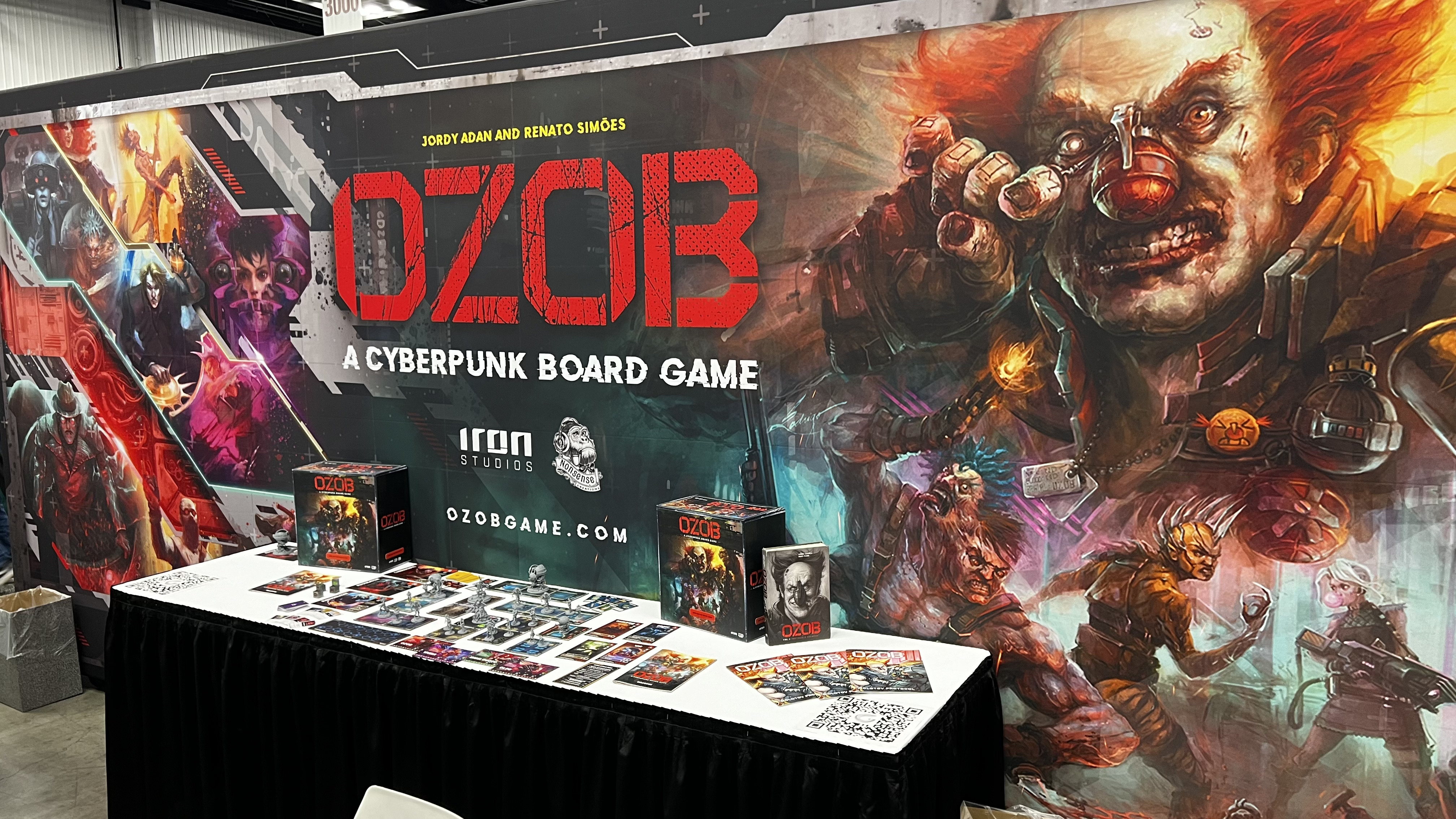 Ozob: A Cyberpunk Board Game by Nonsense Creations - Ozob at Gen Con ...