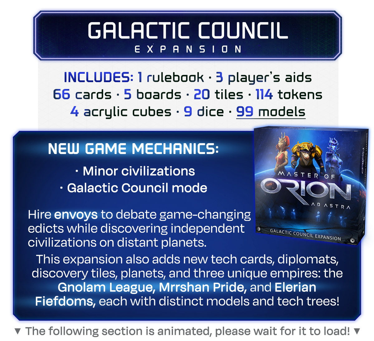 Master of Orion: Ad Astra by Archon Studio - Gamefound