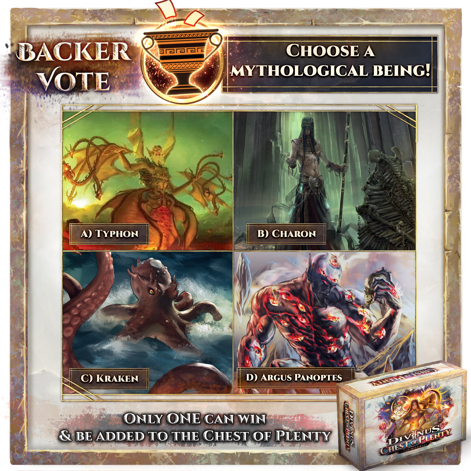 Divinus by Lucky Duck Games - Backer Vote Now OPEN! - Gamefound