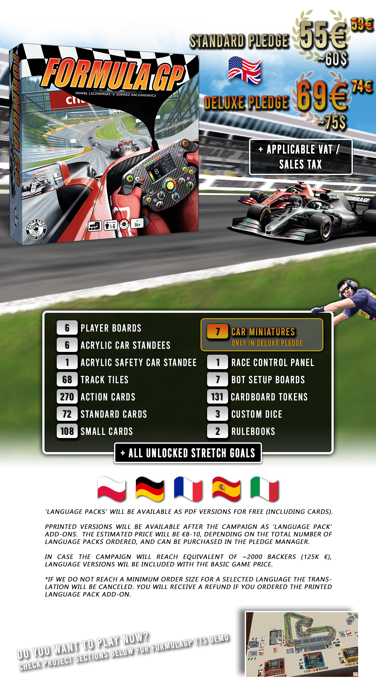 FormulaGP by Duck's Games - Gamefound