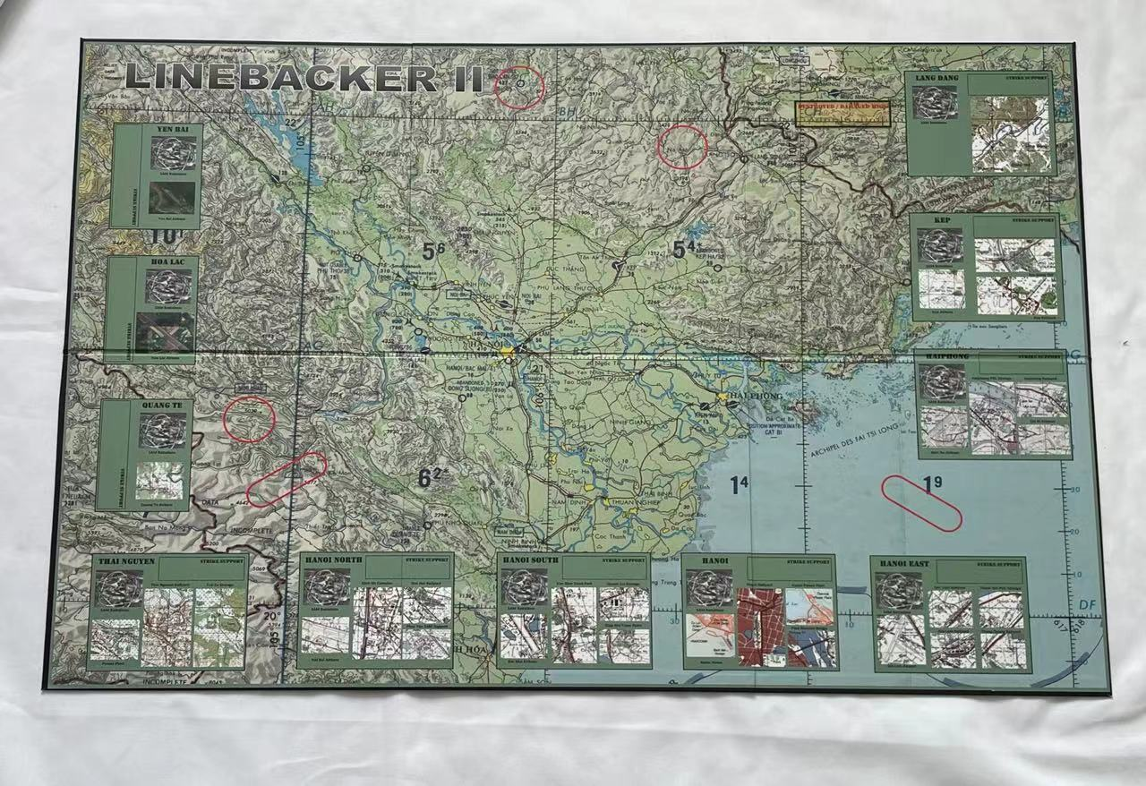 Linebacker II by Kevin Talley / Cadet Games - Production sample ...