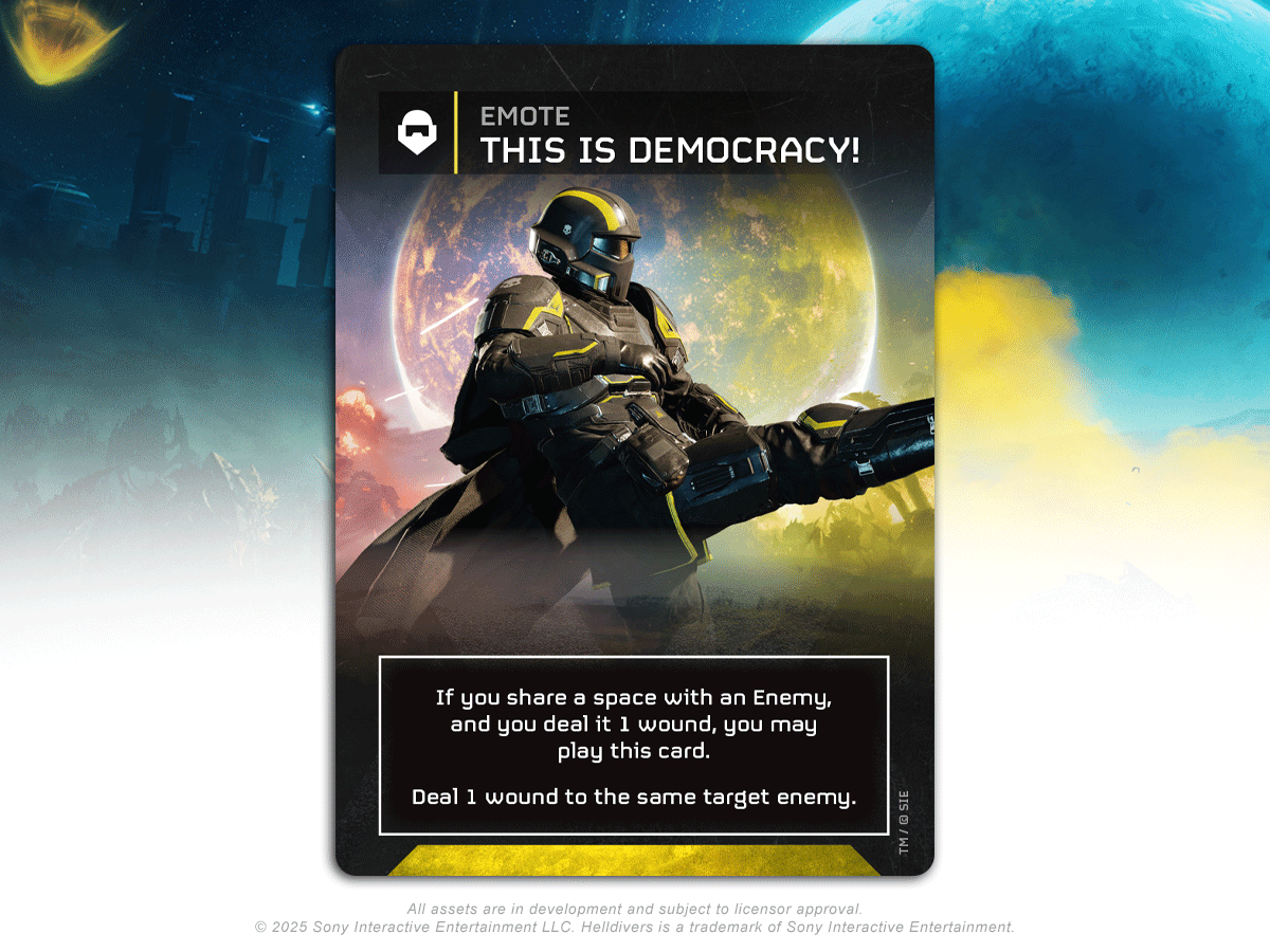 HELLDIVERS 2: The Board Game by Steamforged Games - Emotes Unlocked ...