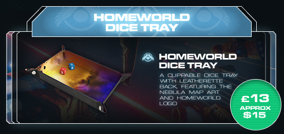 Homeworld: Fleet Command by MODIPHIUS ENTERTAINMENT - Dice Tray - Gamefound