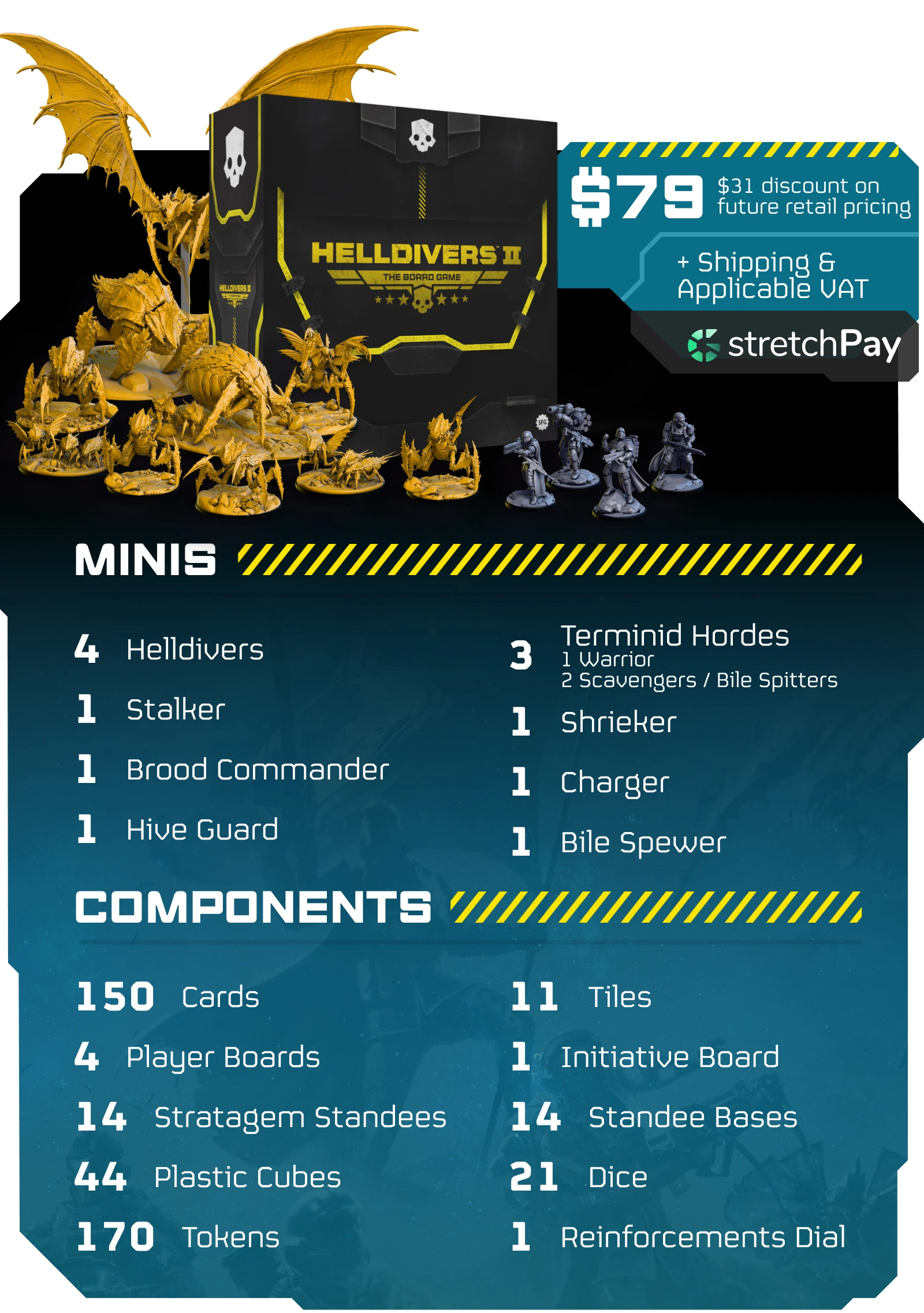 HELLDIVERS 2: The Board Game by Steamforged Games - Gamefound