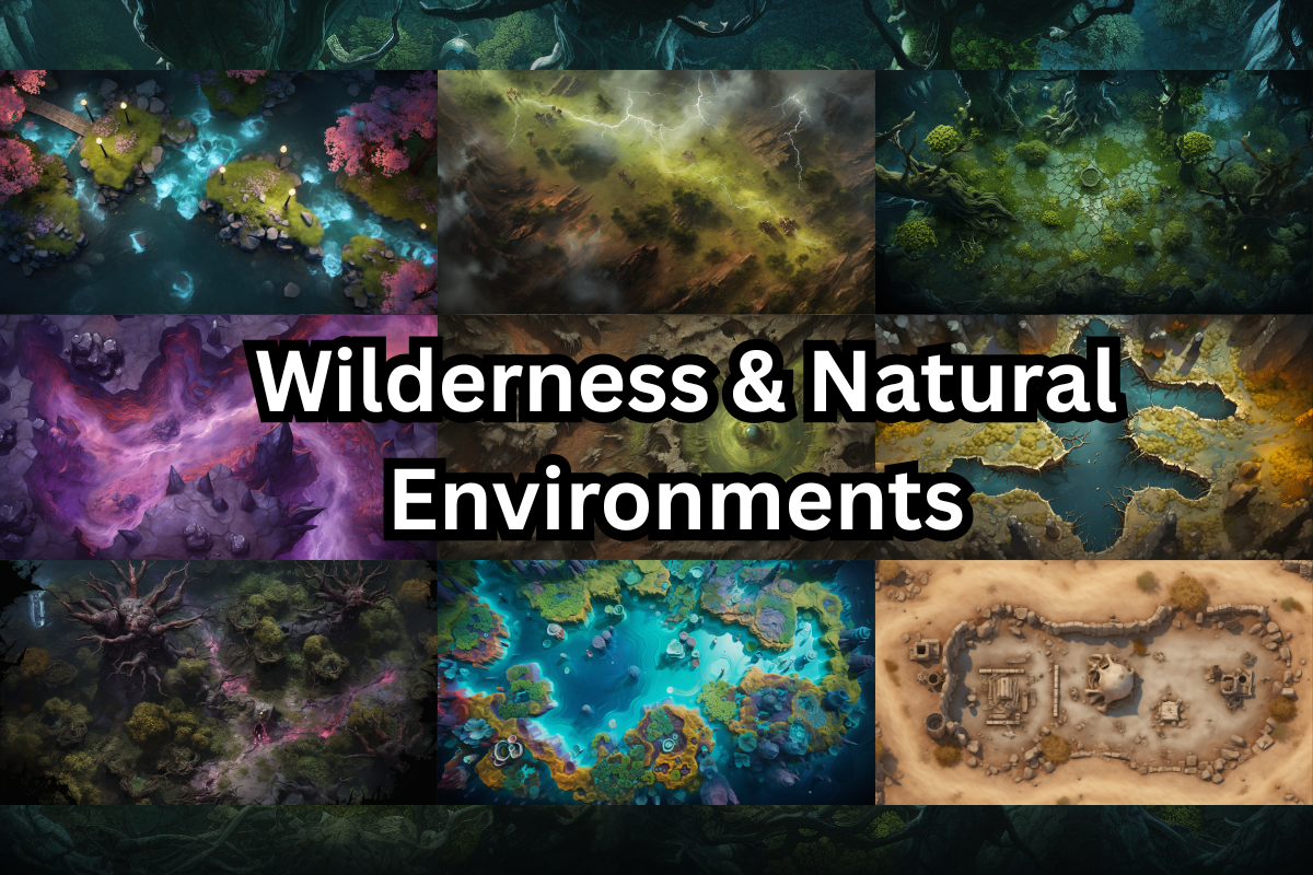 1200 Fantasy Battle Maps: Biomes, Cities, and Dungeons for TTRPGs by ...