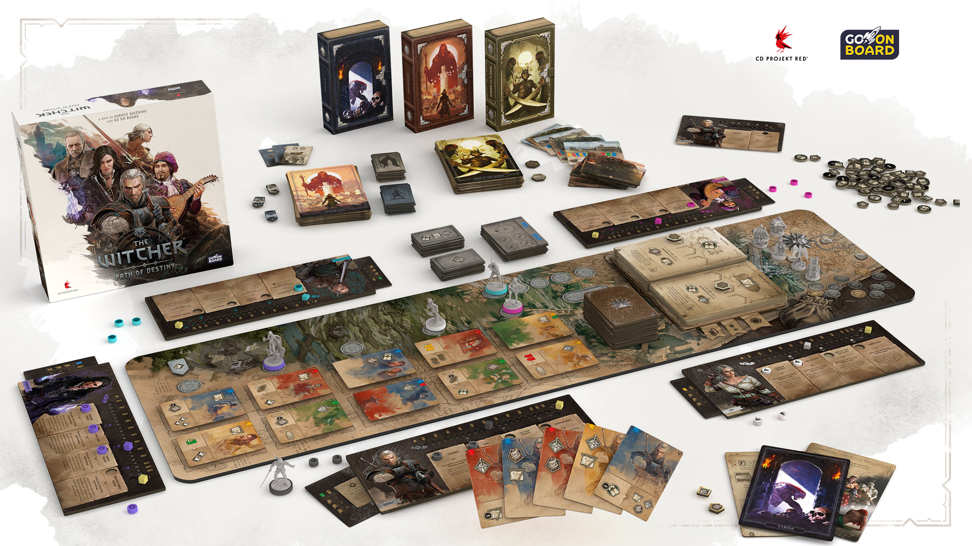 The Witcher: Path of Destiny by Go On Board - Geralt of Rivia returns ...