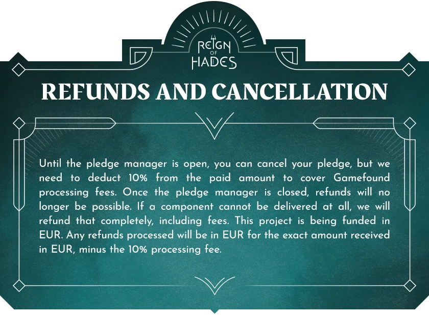 Reign of Hades by Legend Crafters - Gamefound