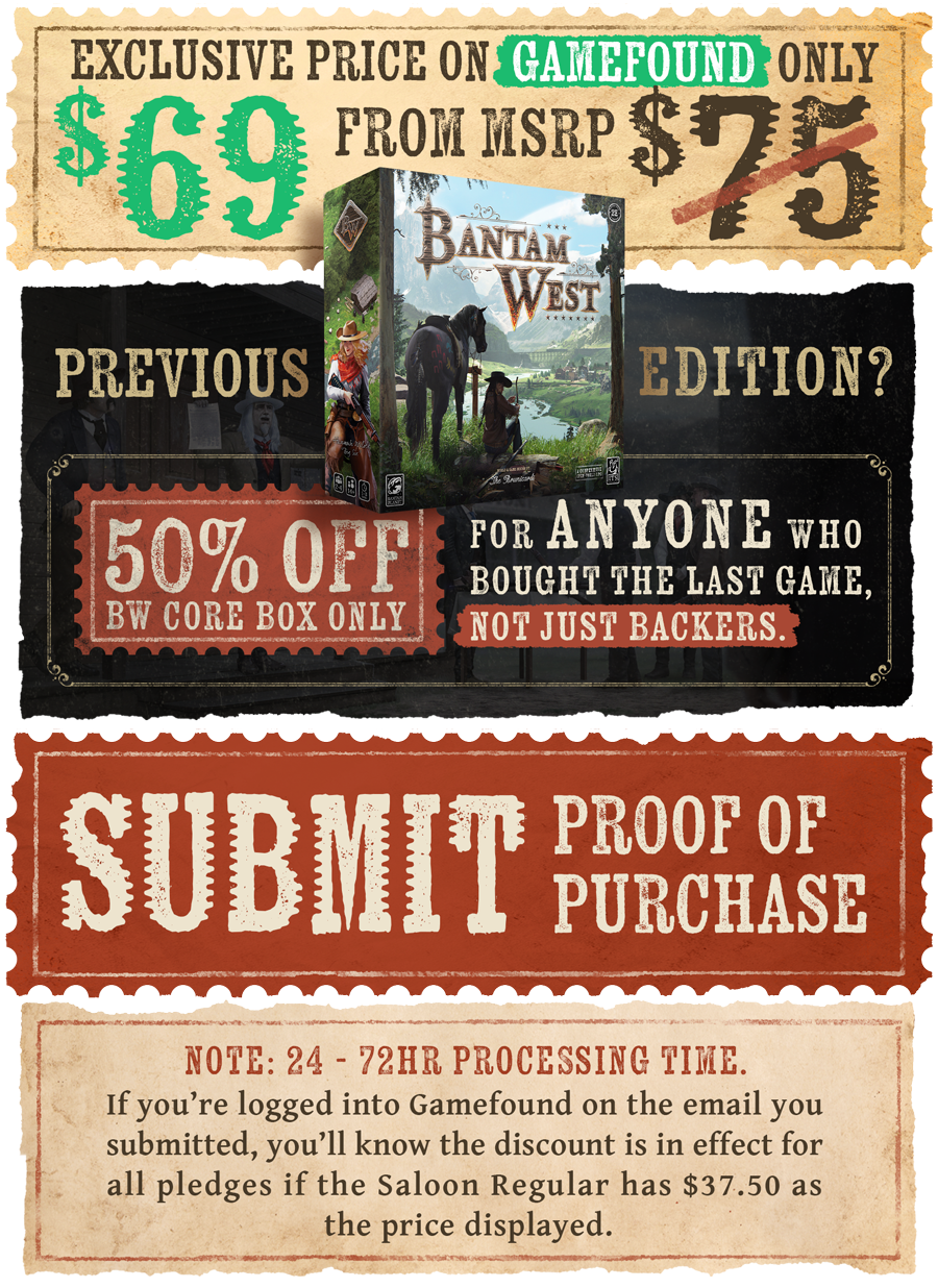 Bantam West (2E + Solo/Co-op) by Bantam Planet - Gamefound