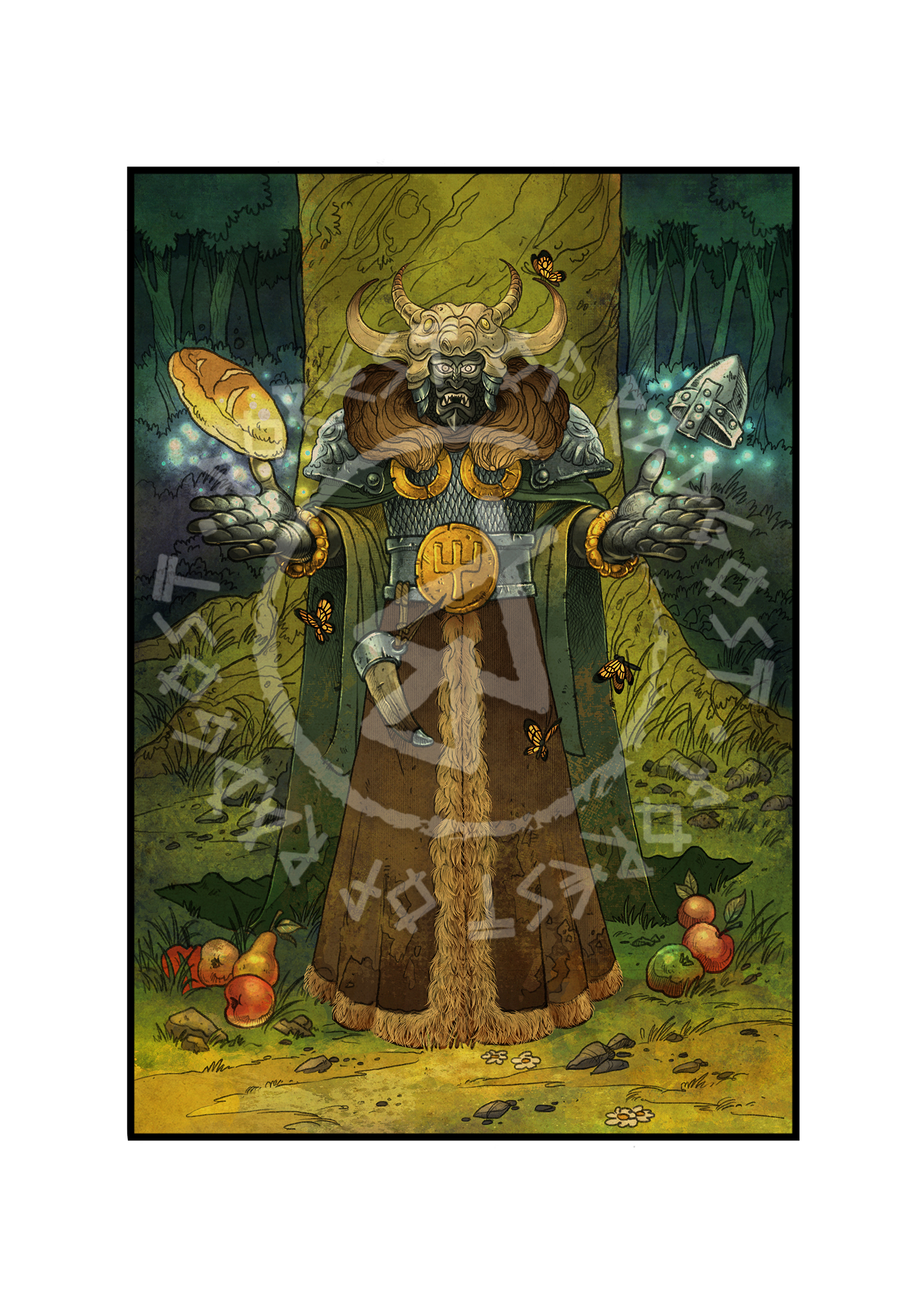 Forest of Radgost by Glama Games - Art print with signature from ...