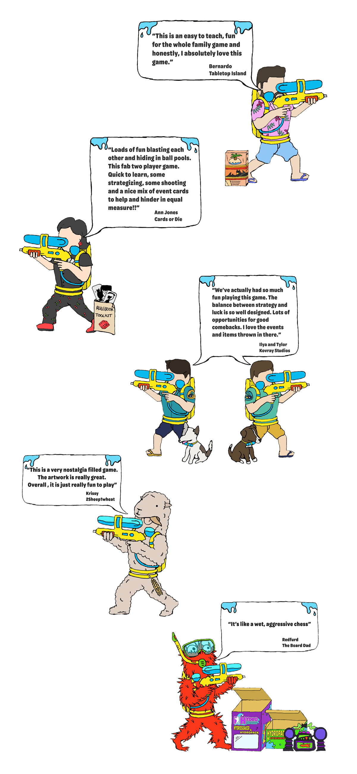 Hydro Soakers by Upsize_Fun - Gamefound