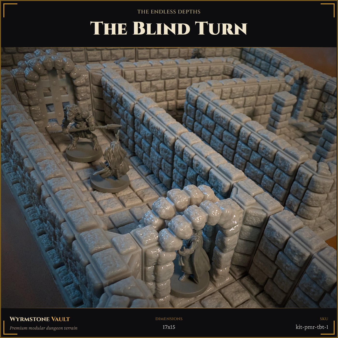The Endless Depths - Modular Dungeon Terrain by Wyrmstone Vault - Gamefound