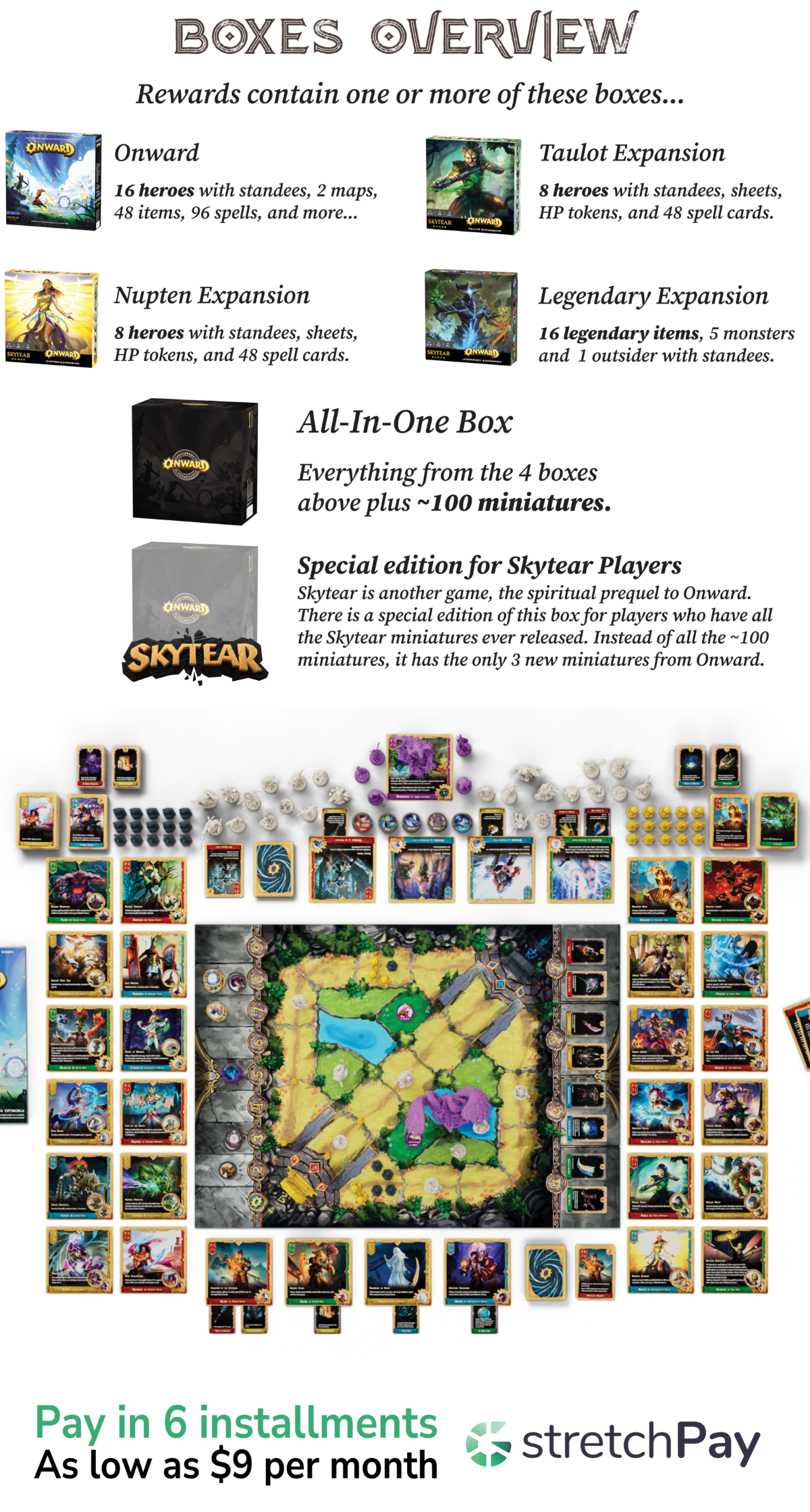Onward: the MOBA Board Game by Skytear Games - Gamefound